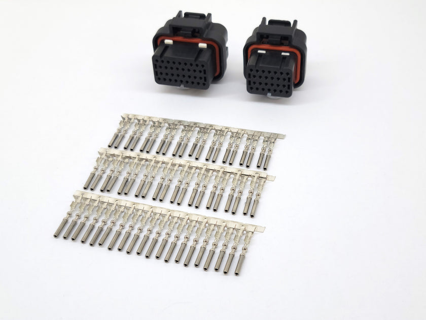 26 & 34 Pin Superseal 1.0 2 Keyway Connector Kit – Proloom Motorsport