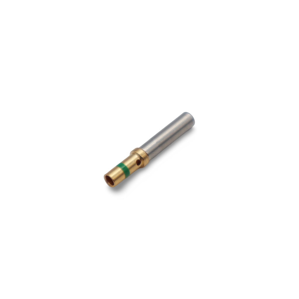DT Socket Green Band Size 16 (13 amp) Gold Plated