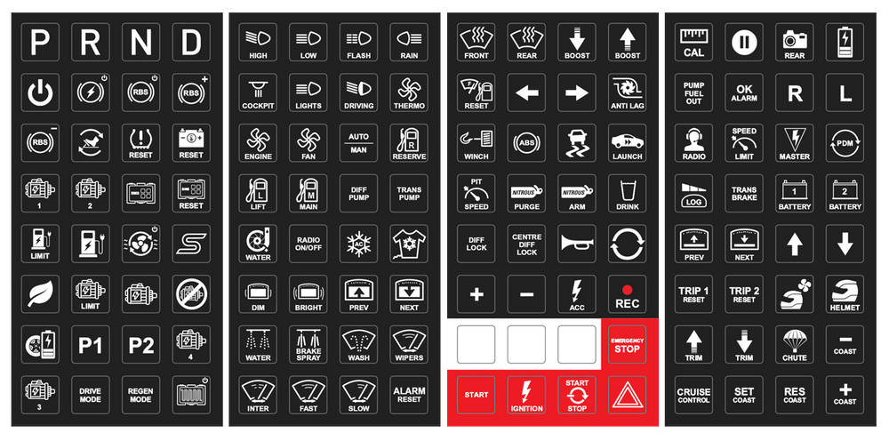 MoTeC 15 Button Keypad